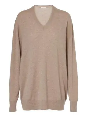 THE ROW Jairo Cashmere Sweater - Beige