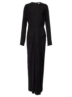THE ROW Anselm Jersey Maxi Dress - Black