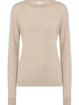 THE ROW Jazor Cashmere Sweater - Beige