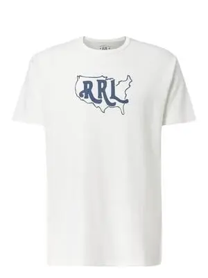 Ralph Lauren Printed Cotton And Hemp T-shirt - White