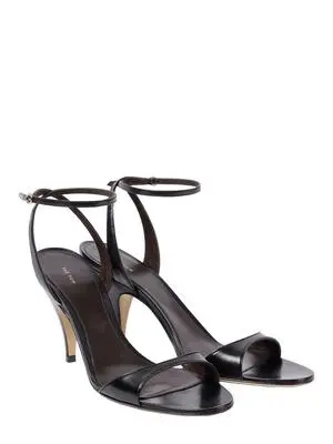THE ROW The Row Vika Leather Slingback Sandals