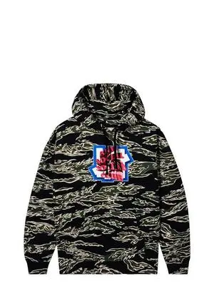 ANTI SOCIAL SOCIAL CLUB X Undefeated Play Hoodie - Tiger Camo