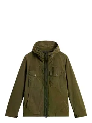 Woolrich Nylon Poly Hooded Jacket - Green