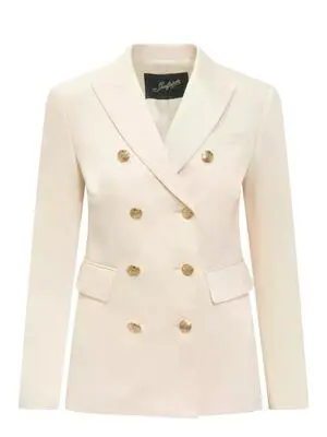 Seafarer Chantal Double-breasted Blazer - White