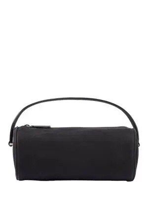 THE ROW 90s Leather Top-handle Bag - Black