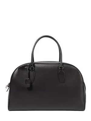 THE ROW India Large Leather Tote Bag - Brown