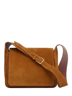 MANSUR GAVRIEL Box Shoulder Bag Saddle