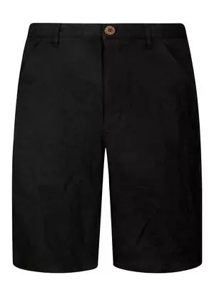 Comme Des Garçons Tailored Bermuda Shorts - Black