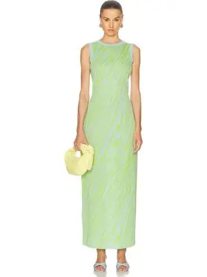 ZANKOV Kimmie Dress - Lime Multi