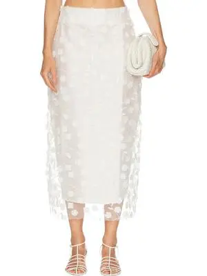 MARLIES GRACE Heather Skirt - White