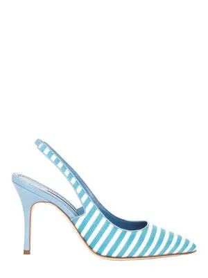 Manolo Blahnik Allurafia 90 Pump - Medium Blue