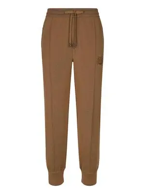 Dolce & Gabbana Wool Jogging Pants - Beige