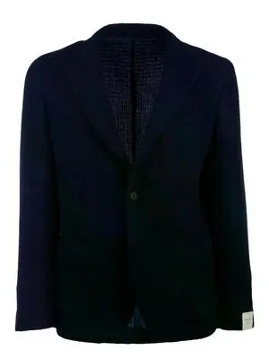 L.B.M. 1911 Knitted Blazer - Blue