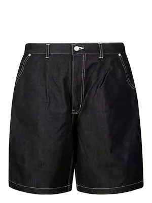 Comme Des Garçons Denim Bermuda Shorts - Blue