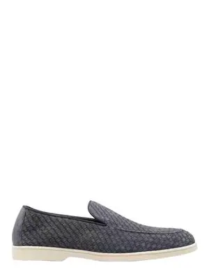 DOUCAL'S Suede Loafers - Blue