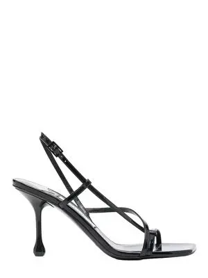 JIMMY CHOO 80mm Etana Sandals - Black