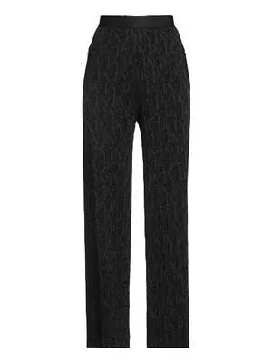 Palm Angels Wide-leg Knit Pants - Black