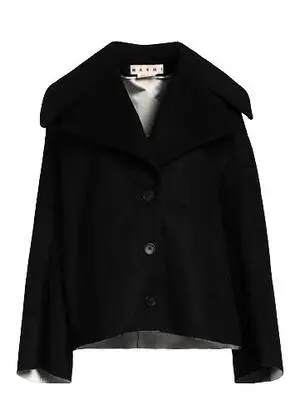 Marni Solid Coat - Black