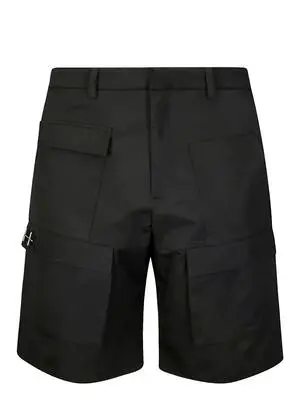 HELIOT EMIL Cellulae Cargo Shorts - Black