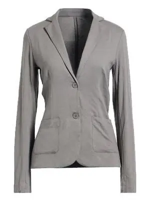 Majestic Filatures MAJESTIC FILATURES Single-Breasted Blazer Grey
