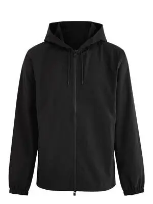Rains Suva Hooded Jacket - Black