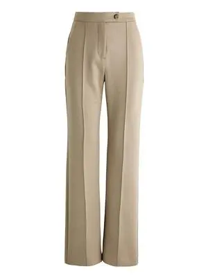 MAX MARA Malesia Satin-Jersey Trousers