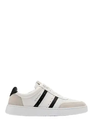 Paul Smith Birch Panelled Leather Sneakers - White
