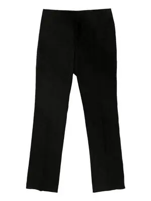 Fendi Ff-pattern Trousers - Black