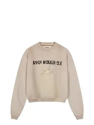 ROUGH. Logo-print Sweatshirt - Neutrals