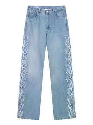 ROUGH. ROUGH. Amity Straight Leg Jeans