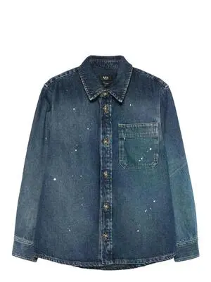 A.p.c. Basile Shirt Jacket - Blue