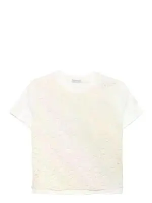 Moncler Macramé T-shirt - White