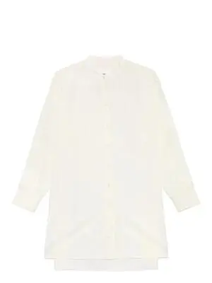 JIL SANDER Satin Shirt - Yellow