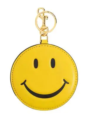 Moschino Logo-debossed Keychain - Yellow