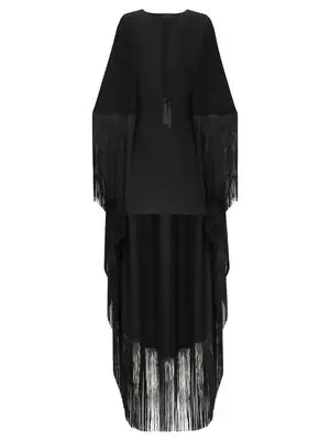 TALLER MARMO 1970 Fringe Dress - Black