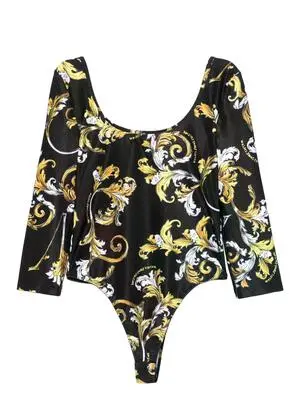 Versace Barocco Bodysuit - Black