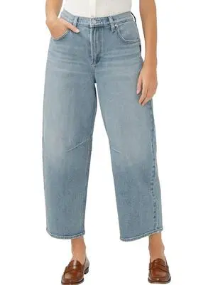 SILVER JEANS CO. Silver Jeans Co. Ankle Barrel Leg Jeans