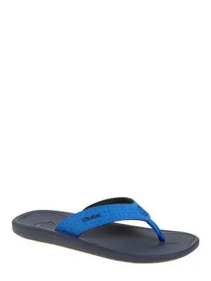 Olukai OluKai Ki Flip Flop Blossom / Mood Indigo