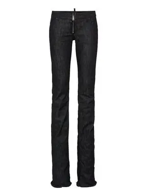 Dsquared2 Low-rise Skinny Jeans - Black