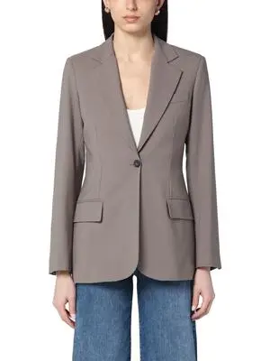 Erika Cavallini Single-breasted Jacket - Brown