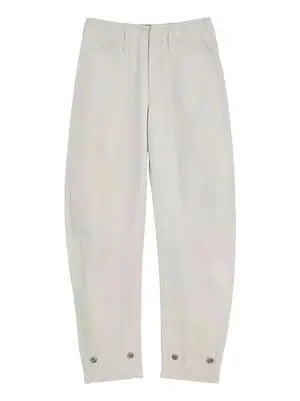 LEMAIRE Fluid Tapered Trousers - Neutrals