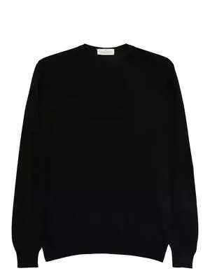 Bruno Manetti Fine-knit Sweater - Black