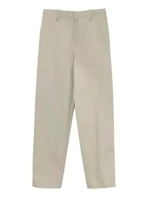 LANVIN Cotton Trousers - Neutrals