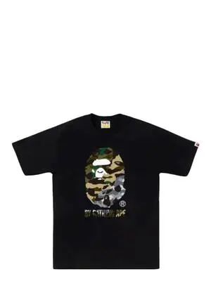 A BATHING APE 1st Camo Crazy Bathing Ape Tee Shirt - Black
