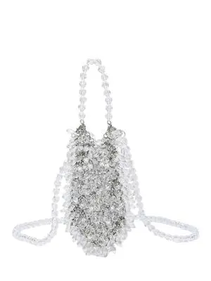 MODA LUXE MODA LUXE Mariah Rhinestone Evening Bag Silver