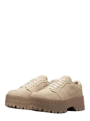 JORDAN Jordan Air 1 Brooklyn Platform Sneakers Rattan/ Desert Camo/ Rattan