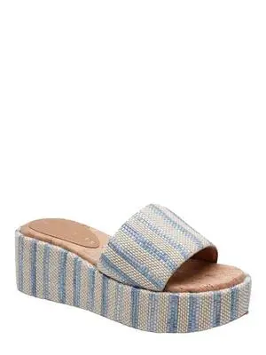 Marc Fisher Marc Fisher LTD Daylin Platform Sandals Blue
