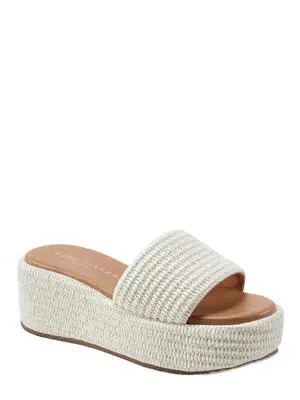 Marc Fisher Marc Fisher LTD Daylin Platform Sandals Ivory