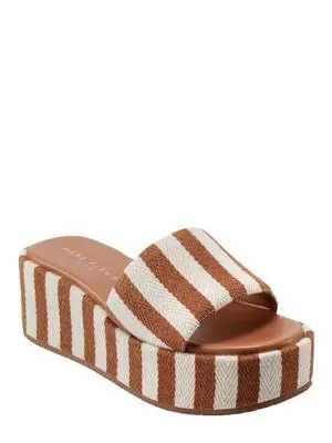 Marc Fisher Marc Fisher LTD Daylin Platform Sandals Medium Natural