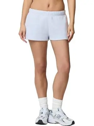 FLORENCE BY MILLS Cozy Crush Sweat Shorts - Halogen Blue
